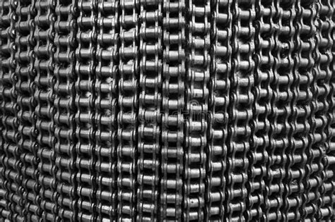 Close Up Of An Iron Chain Metal Texture Background Stock Image Image Of Texture Abstract