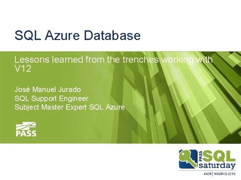 SQL Azure Database Lessons Learned From The Trenches