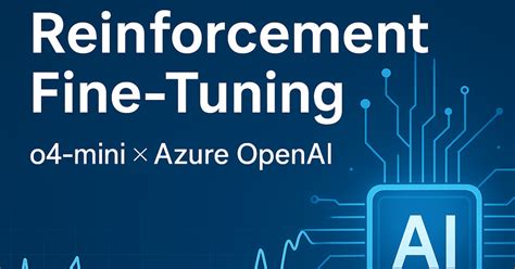 o4-mini Reinforcement Fine-Tuningについて｜daka | Microsoft | AI