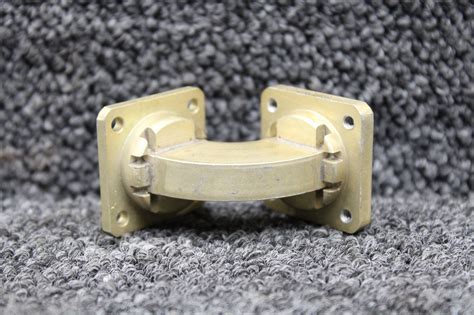 109125 Waveguide Flange Curved Bas Airplane Parts
