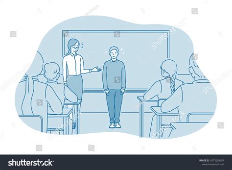 Introduce New Classmate Photos And Images Pictures Shutterstock