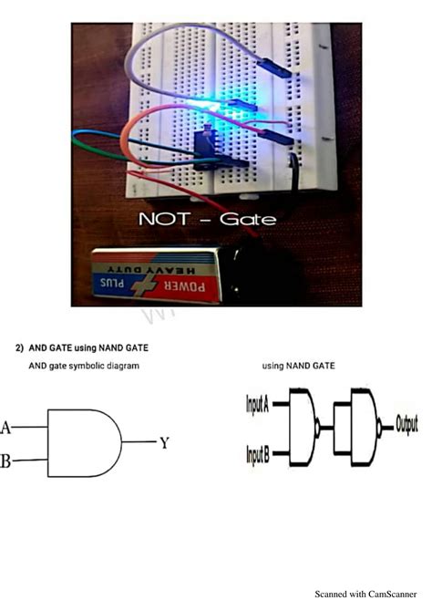 SOLUTION Combinations Gates From Nand Gate Studypool