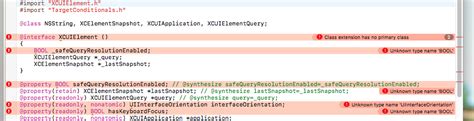 Ios Xcode Import The XCUIElement H Into Bridging Header Stack Overflow
