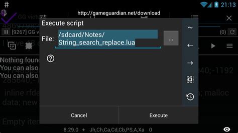 Text String Searchreplace Lua Script Gameguardian Youtube