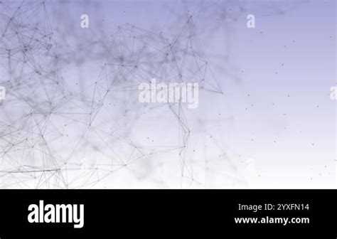 Abstract Plexus Triangles Abstract Geometric Particles And Lines Network Connection Big Data