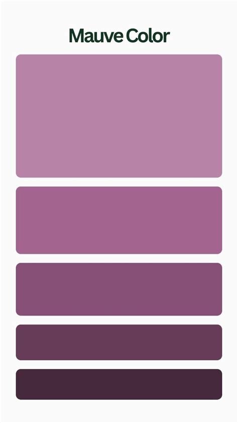 Mauve Color Farben