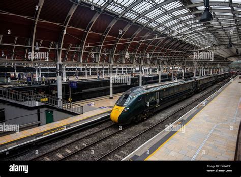 British Rail Class 802 Intercity Express Train At Paddington Station In Central London Stock
