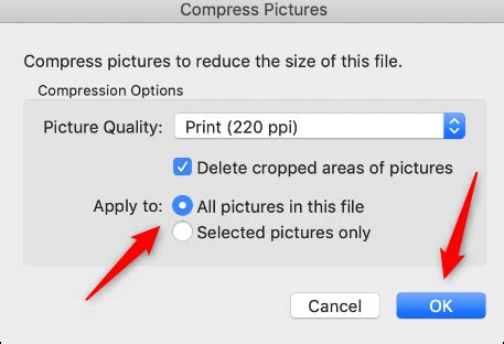 How To Compress Images In Microsoft Word