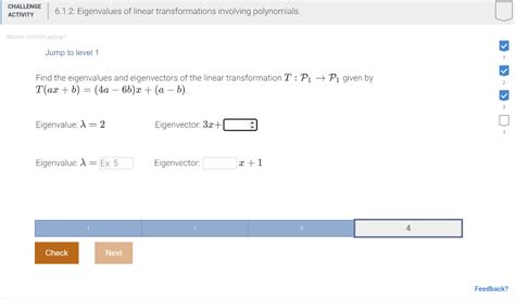 Solved Challenge Activity 6 1 2 Eigenvalues Of Linear