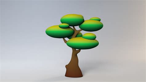 Tree Compact 3d Model Turbosquid 2072505