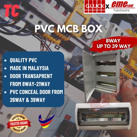 TC PVC MCB WAY BOX DB BOX MCB QUALITY MURAH Shopee Malaysia