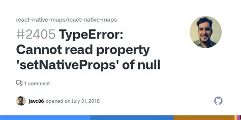 TypeError Cannot Read Property SetNativeProps Of Null Issue React Native Maps React