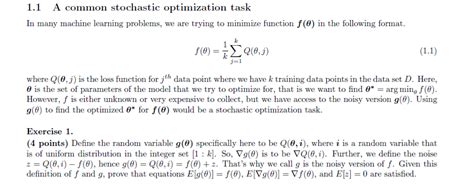 A Common Stochastic Optimization Task In Many Chegg