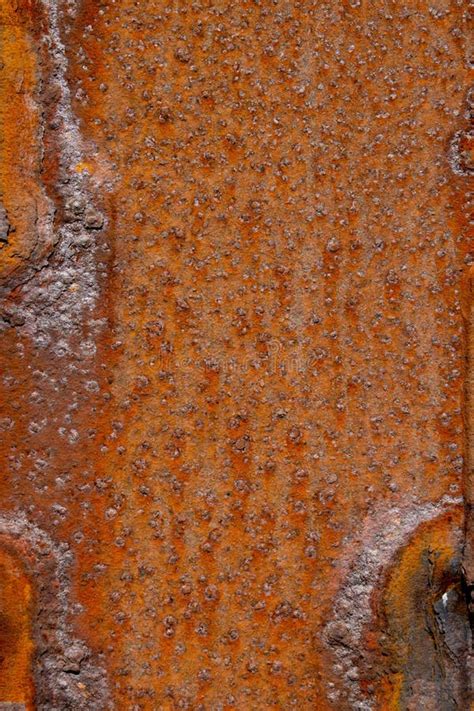 Metallic Orange Rust Texture Grunge Abstract Background Stock Image Image Of Textured Grungy