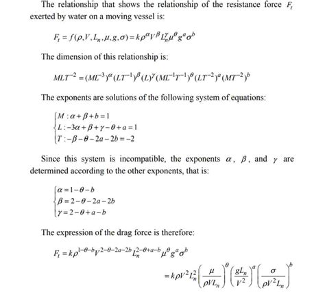 Solved This Is ﻿the Dimensional Analysis For Drag Reduction