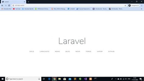 Display Laravel In Browser By Using Cmd Promt Edureka Community