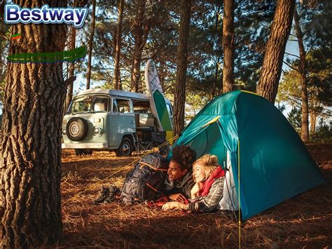 BESTWAY 68089 - ДВУМЕСТНА палатка "Active Base 2", Размери:200 cm x 120 ...