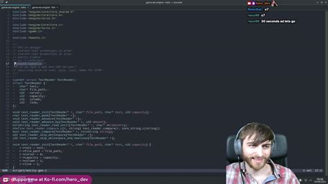 Entity Codegen Part 2 Game Wo Engine Day 152 C Vulkan Linux And Windows Youtube