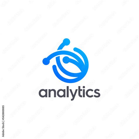 Data Analytics Logo Design Templates Stock Vector Adobe Stock