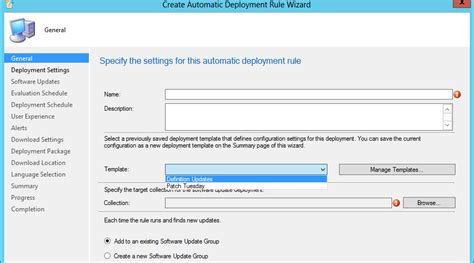 Software Update Adr Templates In Configmgr 2012 Sp1 Ccmexeccom