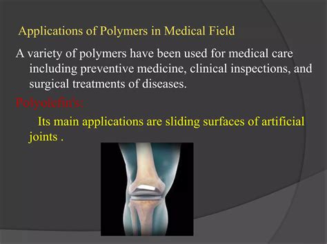 Classification Polymer And Its Medical Application Ppt