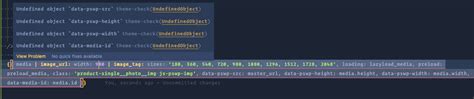 UndefinedObject Incorrectly Flagging Image Data Attributes Issue Shopify Theme Check
