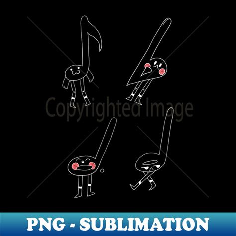 Funny Music Notes Art Kawaii Music Notes Creative Sublima Inspire