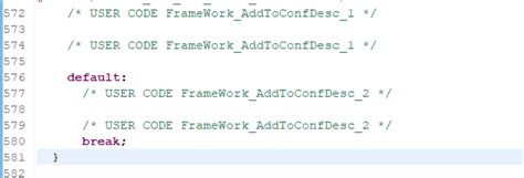 Cubemx Usbx Broken User Code Blocks And Missin Stmicroelectronics Community