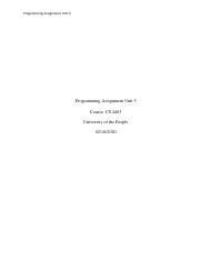 Programming Assignment Unit Pdf Programming Assignment Unit Programming Assignment Unit