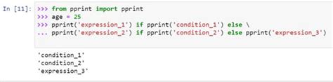One Line If Statement In Python Ternary Conditional Operator Python