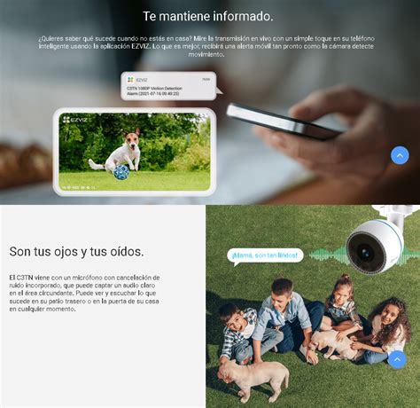 CÁmara Wifi Ip 1080p Cs C3tn 2mp Externa Audio Ezviz Blue Planet