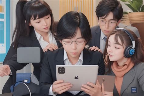 Premium Ai Image Revolutionize Education With Ai Enhanced Learning Explore Graduate