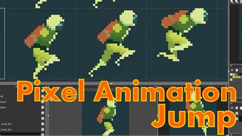 Pixel Art Animation Jump Cycle YouTube