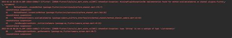 Camera Error When Integrating Flutter To Existing Android App · Issue