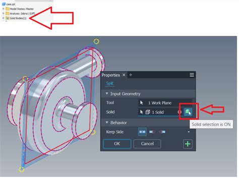 Solved Unsure How To Separate A Part Into Two Parts After Splitting