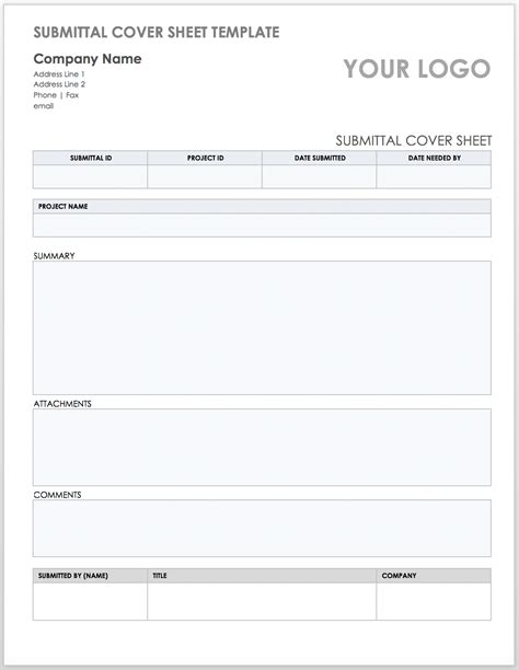 Construction Submittal Template Excel