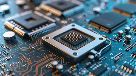 Bunch Of Cpu Central Processor Units Isolated Background Cpu