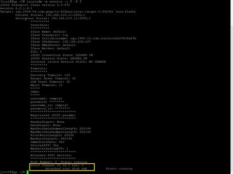 Mounting An Iscsi Lun In Oracle Linux Tales From The Datacenter V20
