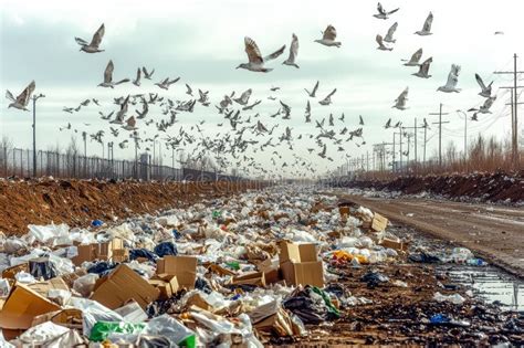 The Relationship Between Pollution And Wildlife Creates A Haunting Contrast In Urban