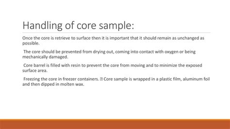 Routine Core Analysis And Special Core Analysis Pptx Geology Science