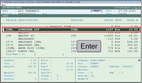 How To View Item Batch Wise Sale Report Of Billing Party While Billing