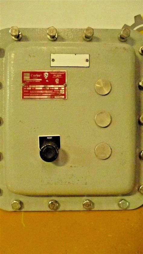 Curlee Celka Explosion Proof Combination Motor Starter Seagulls