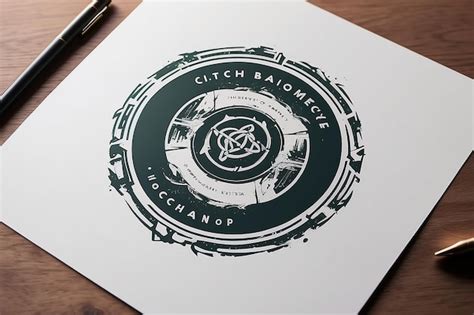 Logo Mock Up Design Premium Ai Generated Image