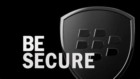 priority 1 security is a hallmark of blackberry mobile