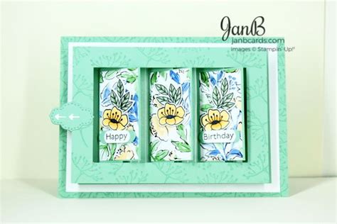 Flip Flap Shutter Card Video JanB Cards Fancy Fold Card Tutorials Fancy Fold Cards Fun