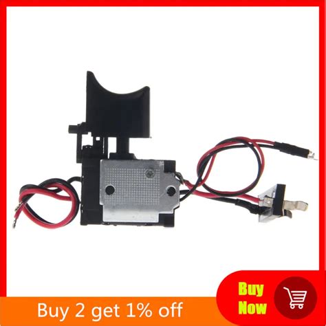 Electric Drill Dustproof Speed Control Push Button Trigger Switch Dc 7 2 24v Hot Switches