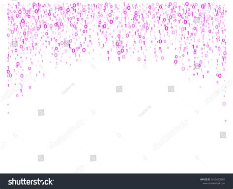 Binary Circuit Code Big Data Texture Stock Vector Royalty Free