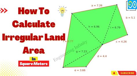 engineering infinity on linkedin how to calculate irregular land area
