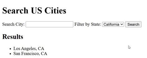 How To Implement Search With Dropdown Filter In Python Django