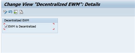 Solved Standalone Decentralized Ewm Sap Community